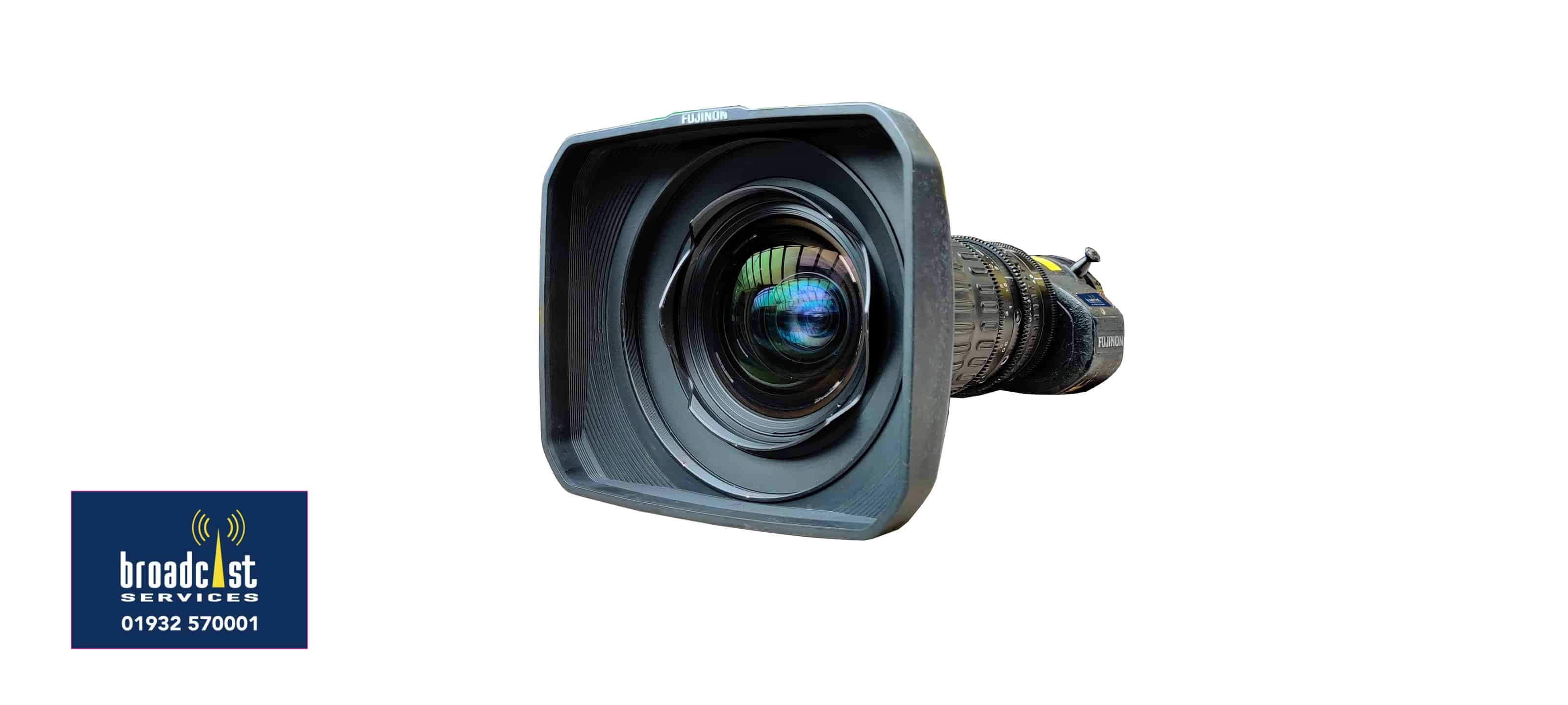 Broadcast camera lenses to hire, from superwide to telephoto