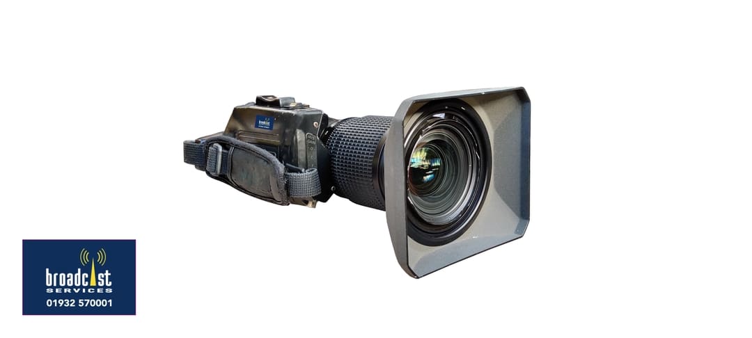 Broadcast camera lenses to hire, from superwide to telephoto