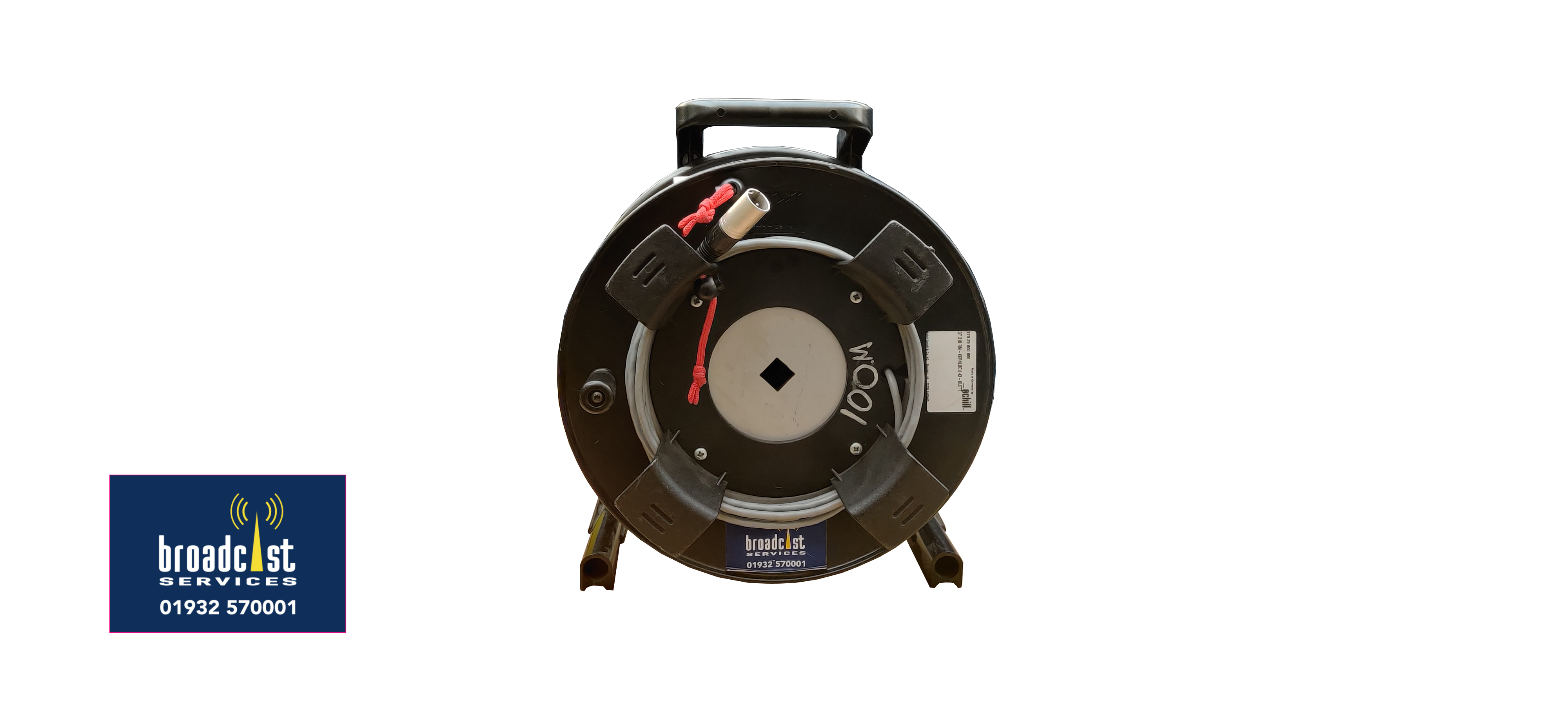Hire now: 50M HD-SDI Cable Drum | Broadcast Services