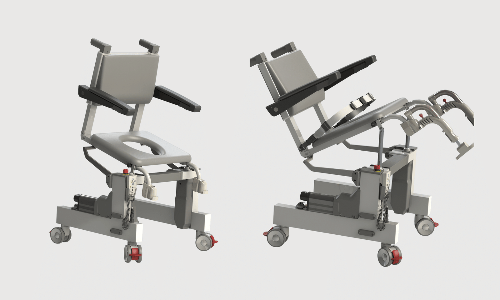 Komodo | Electric Shower and Hygiene Chair Commode