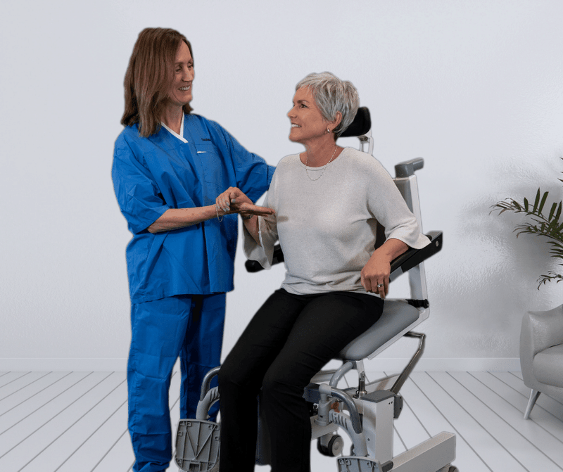 Komodo | Electric Shower and Hygiene Chair Commode