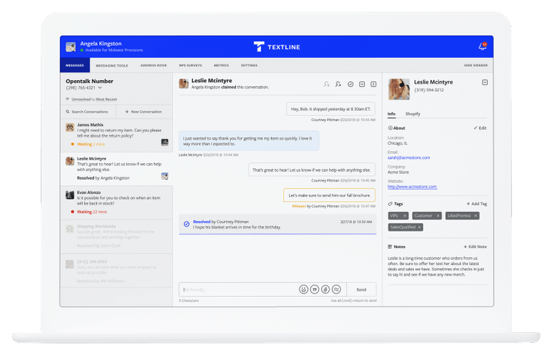 How it Works – Business Texting Software | Textline