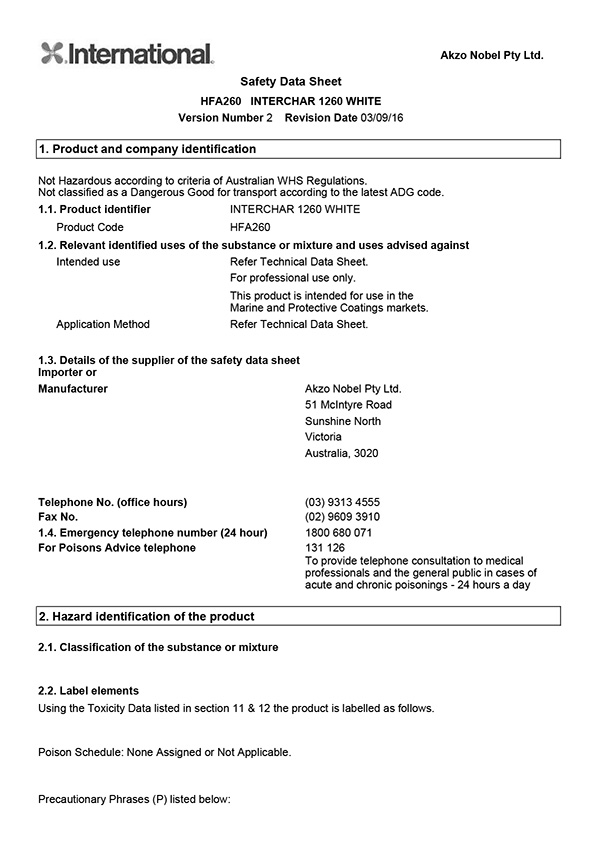International Interchar 1260 from Swart & Sons