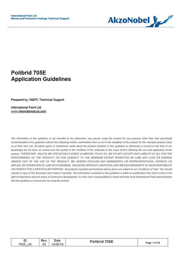 Polibrid 705-E from Swart & Sons