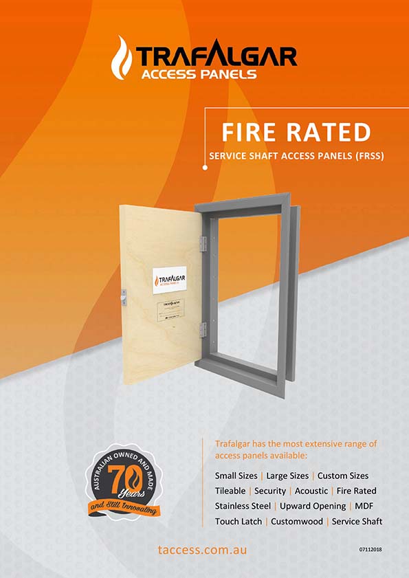 Trafalgar Service Shaft Access Panels from Swart & Sons