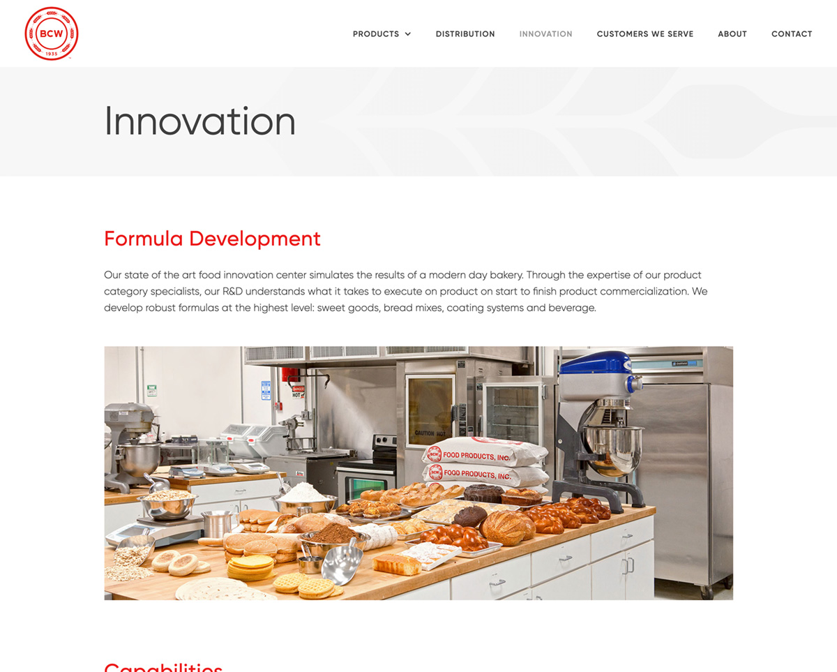 Formula Innovation – BCW