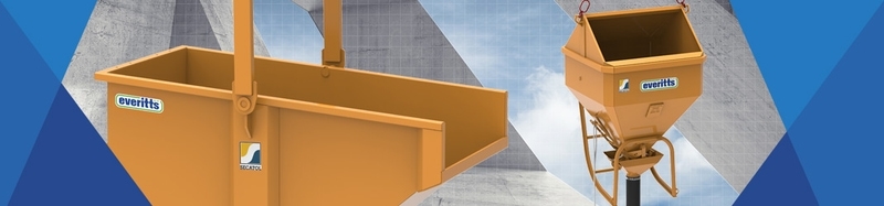 Concrete Skips & Handling Equipment - from Everitts Site Supplies