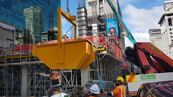 Secatol Skips used at Commercial Bay Project