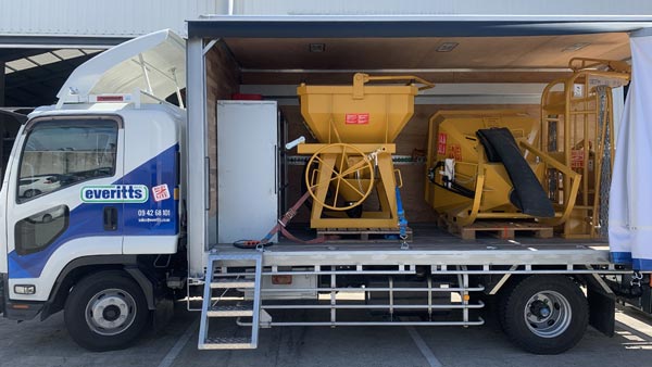 Secatol Skips used at Commercial Bay Project