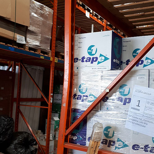 Pallet Racking Doctor - In-situ repair to damaged racking