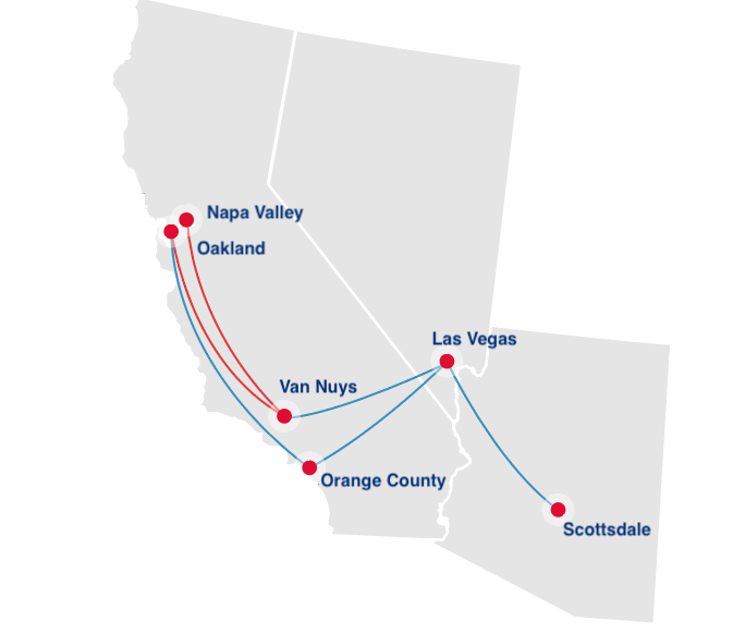 Jetline - Inexpensive Private Jets LA SF Vegas Scottsdale