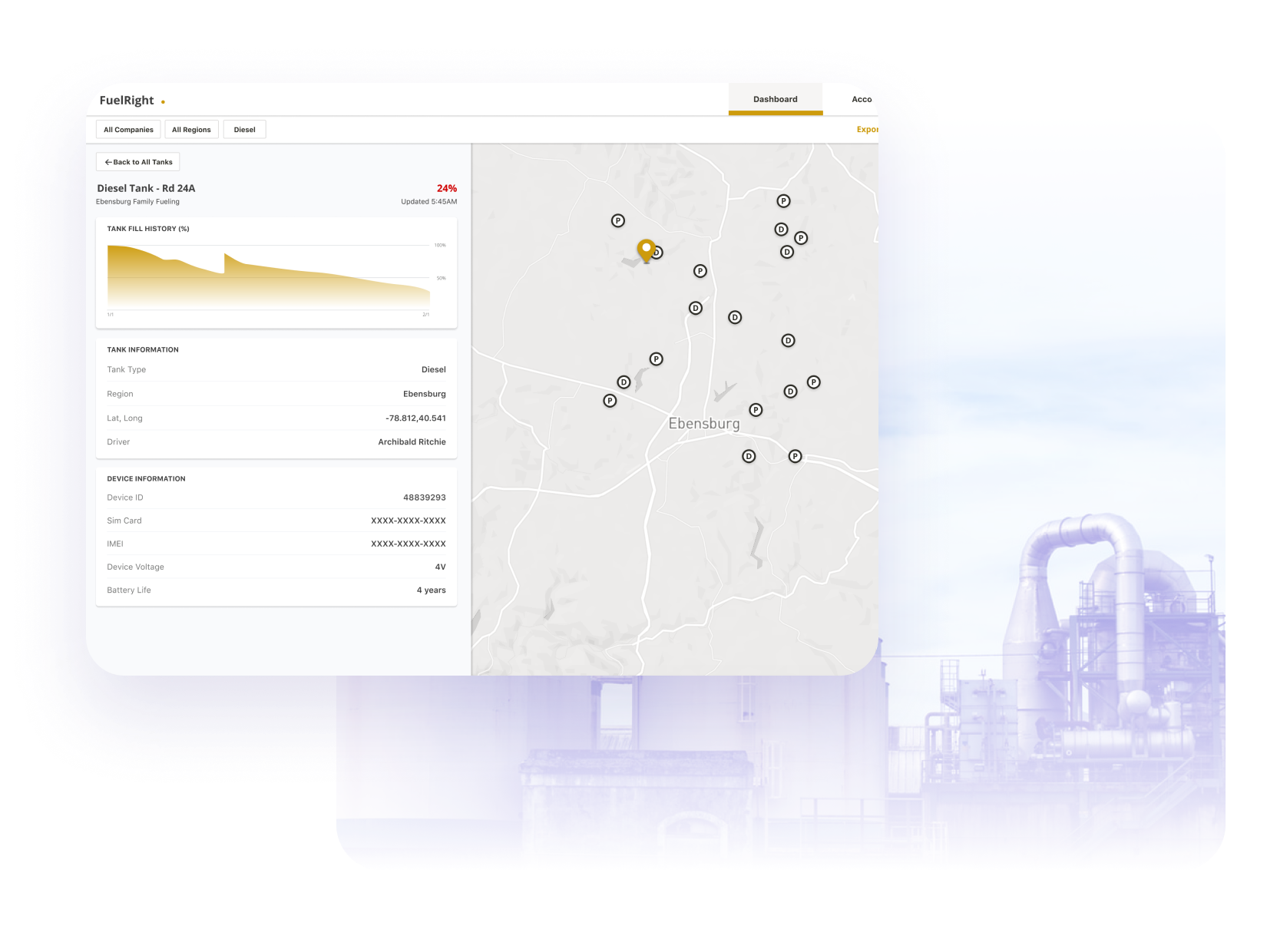 Tank Level Monitoring Solution | Leverege