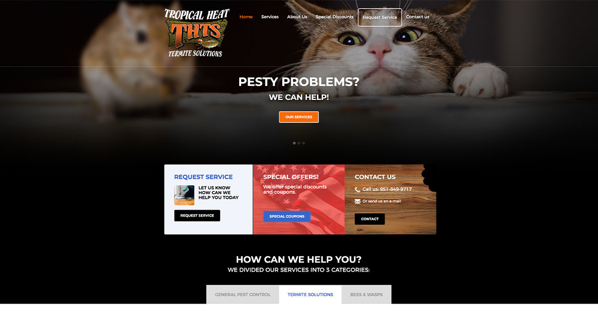 Home Tropical Heat Termite and Pest Control Solutions