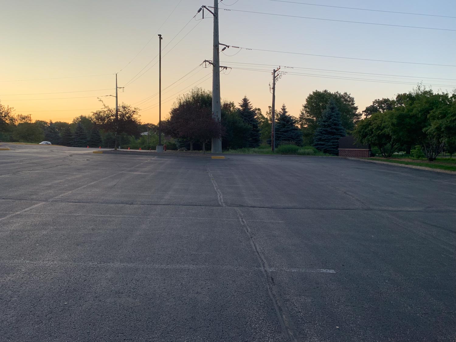 Parking Lot Commercial Sealcoat by Imperial Seal Asphalt & Sealcoating