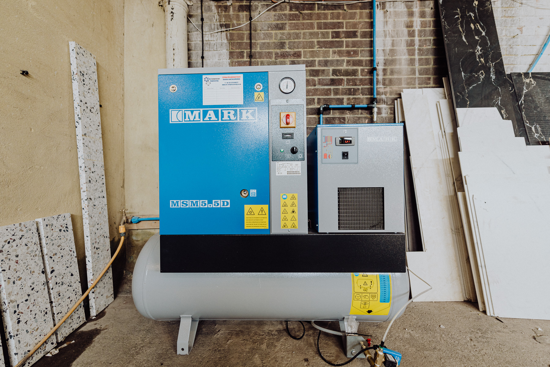 Pentagon Tiles Ltd – Harlow, Essex | Air Compressor Engineering