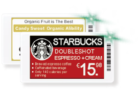 Organic Shelf Label