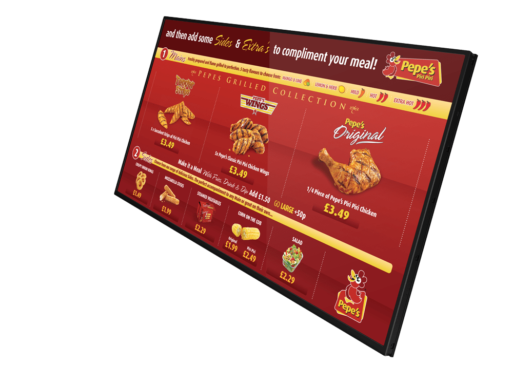 LCD Digital Menu Boards | ONQDigital Australia