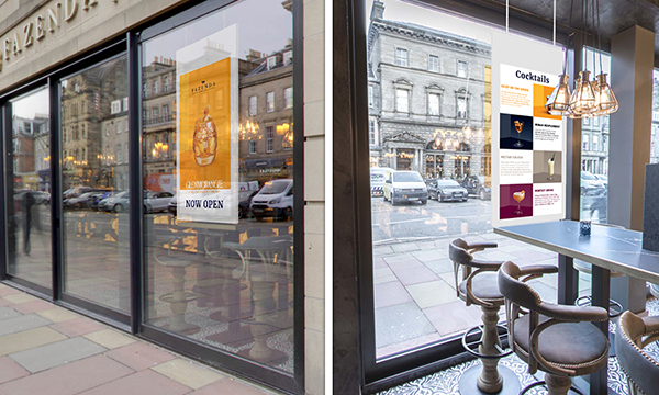 LCD Hanging Double Sided Displays | ONQDigital Australia