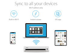 Doxie Go SE — Rechargeable Portable Document Scanner