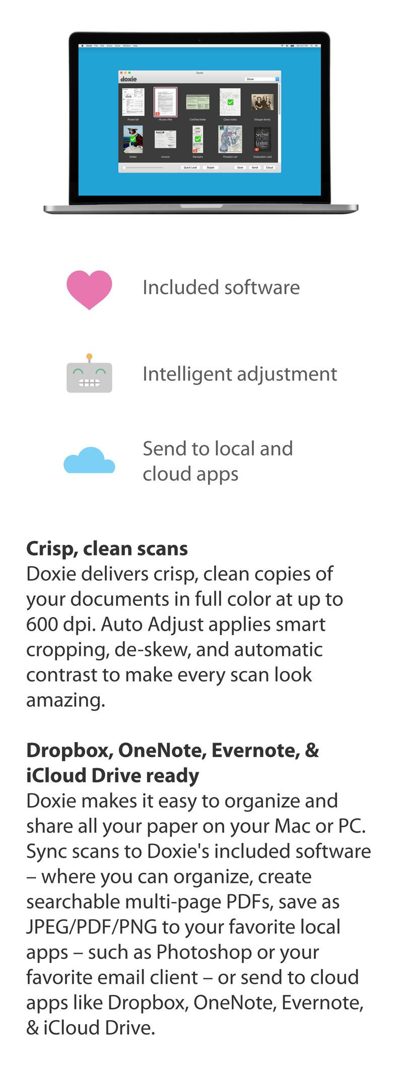 Doxie Go SE — Rechargeable Portable Document Scanner