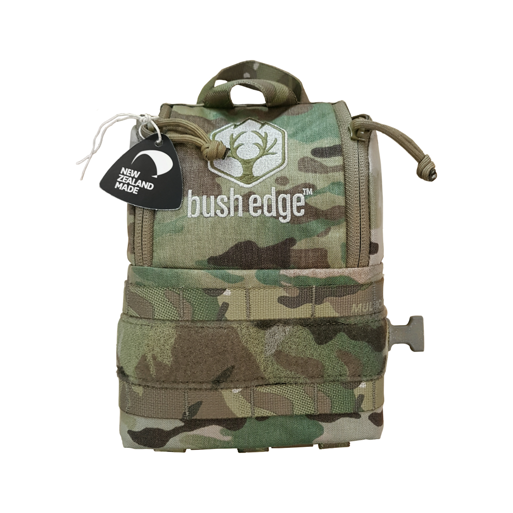 Binocular Pouch With Harness Camo - Bush Edge