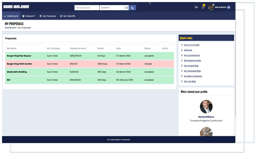 Sure-Bid | Buyout Software