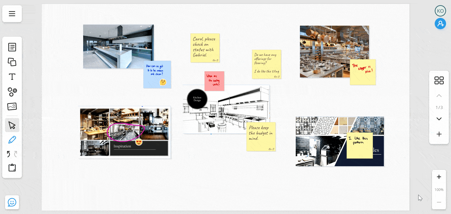 Free Online Whiteboard and Ideation