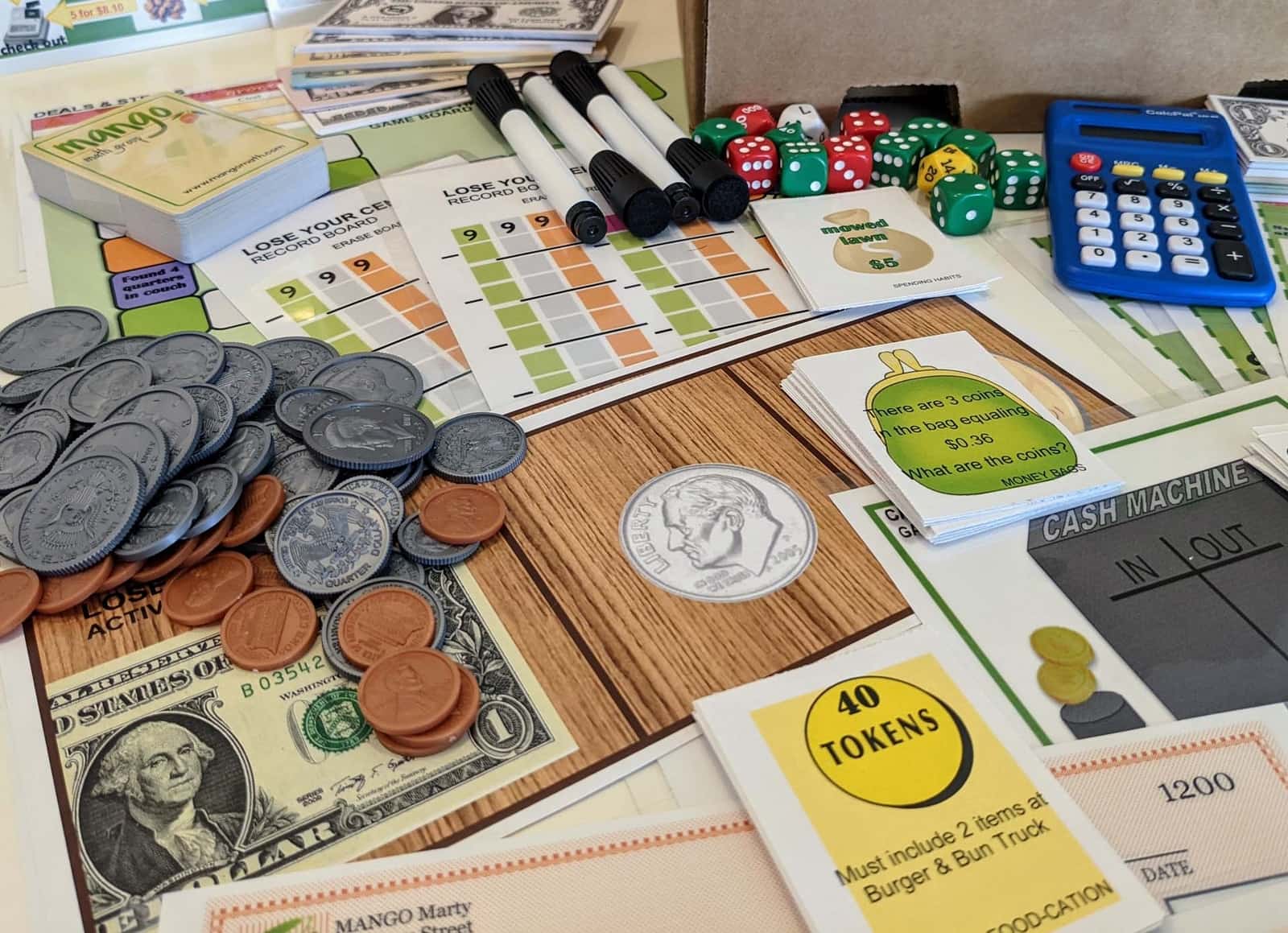 MANGO Math Money Matters Kit (grades 3 - 5) — MANGO Math