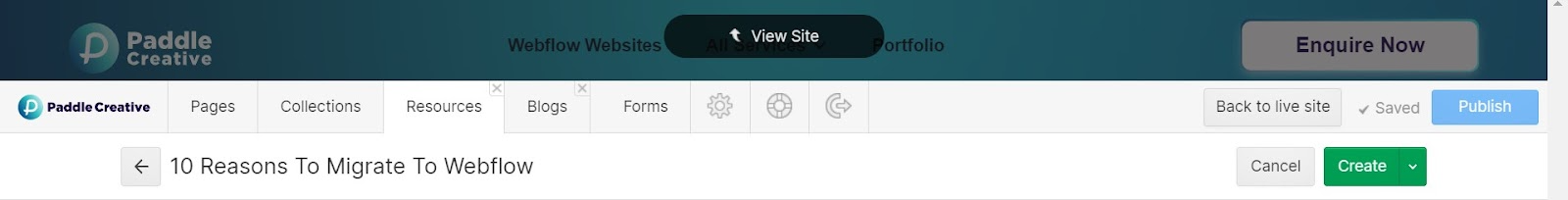 10 Reasons to Migrate to Webflow
