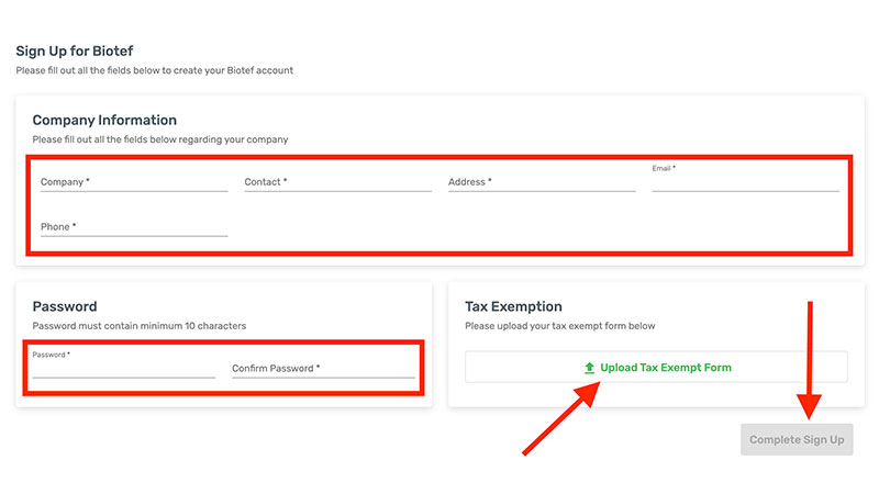 How To Create An Account
