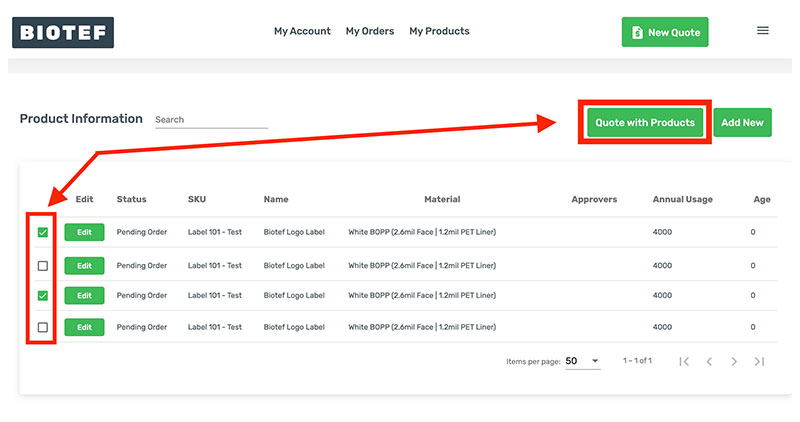 How To Create An Order