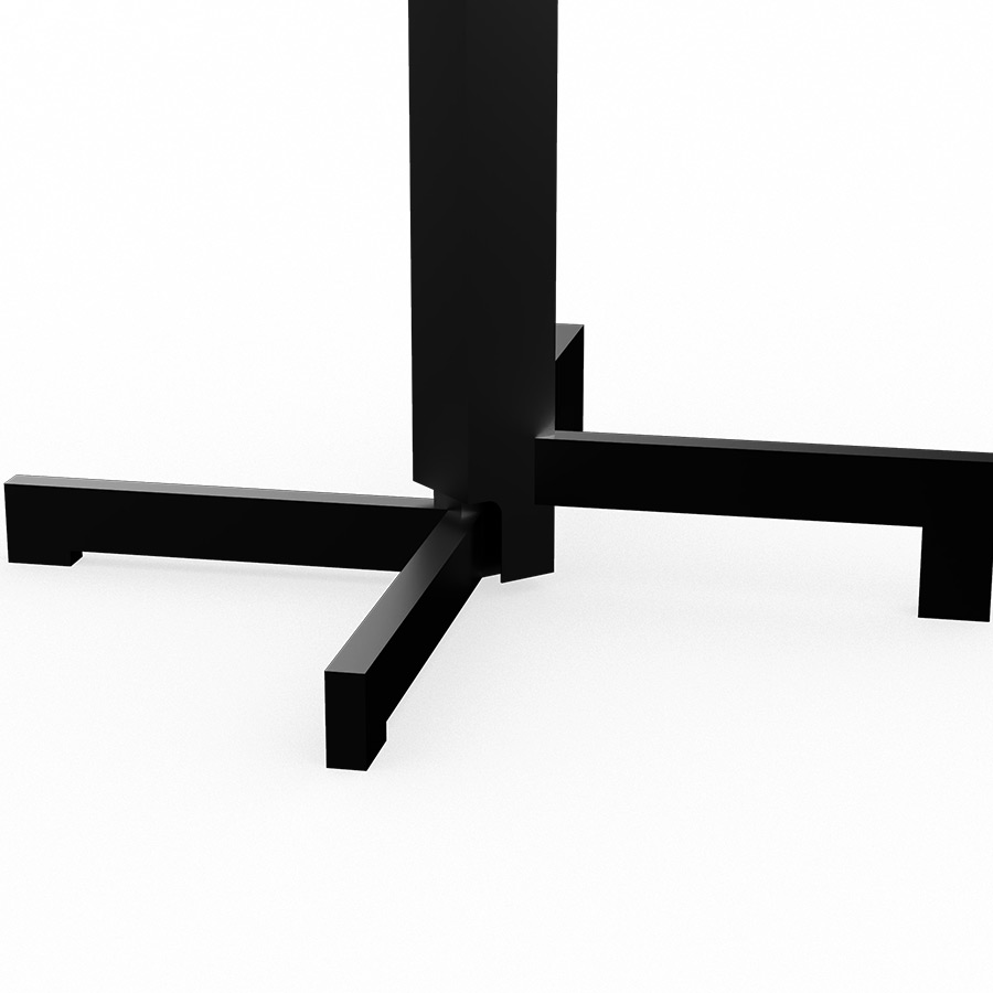 Restaurant and Bar Table Bases - Rockless Table FLIP TOP TABLE BASE
