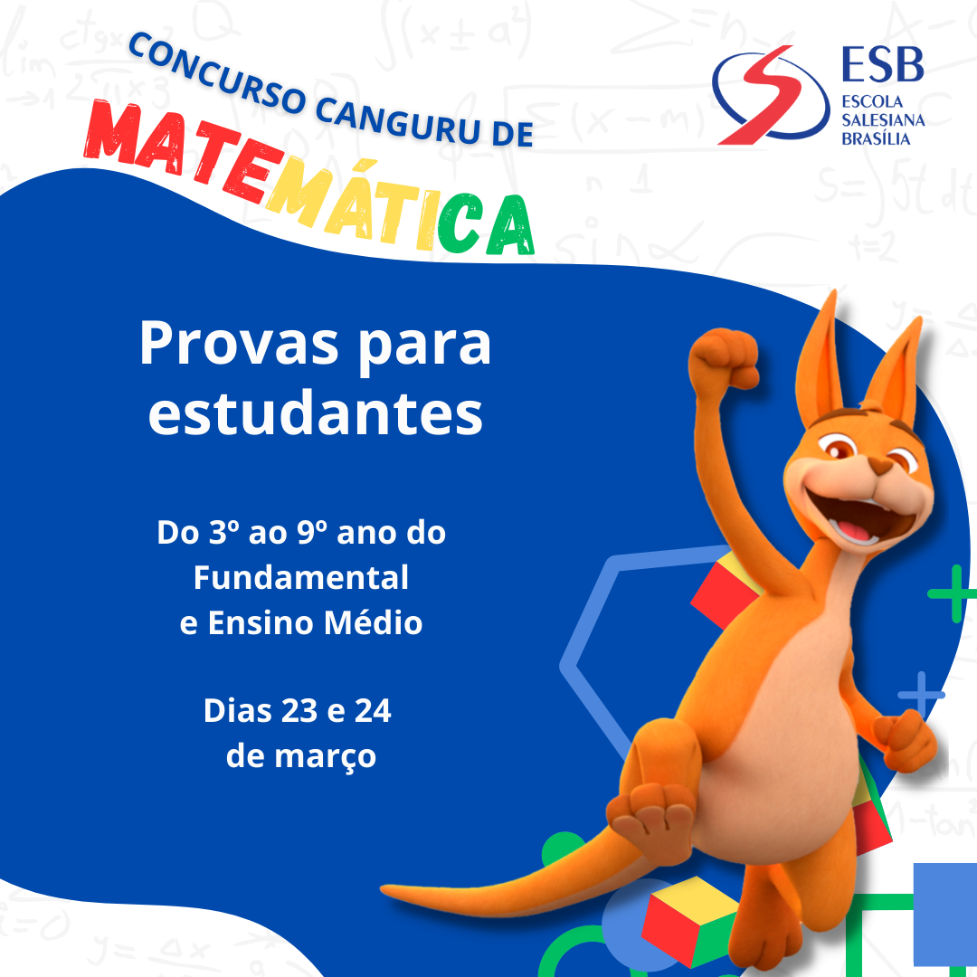 Blog | ESB incentiva participação no Concurso Canguru de Matemática