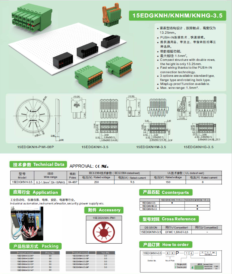 DEGSON Industrial Connectors