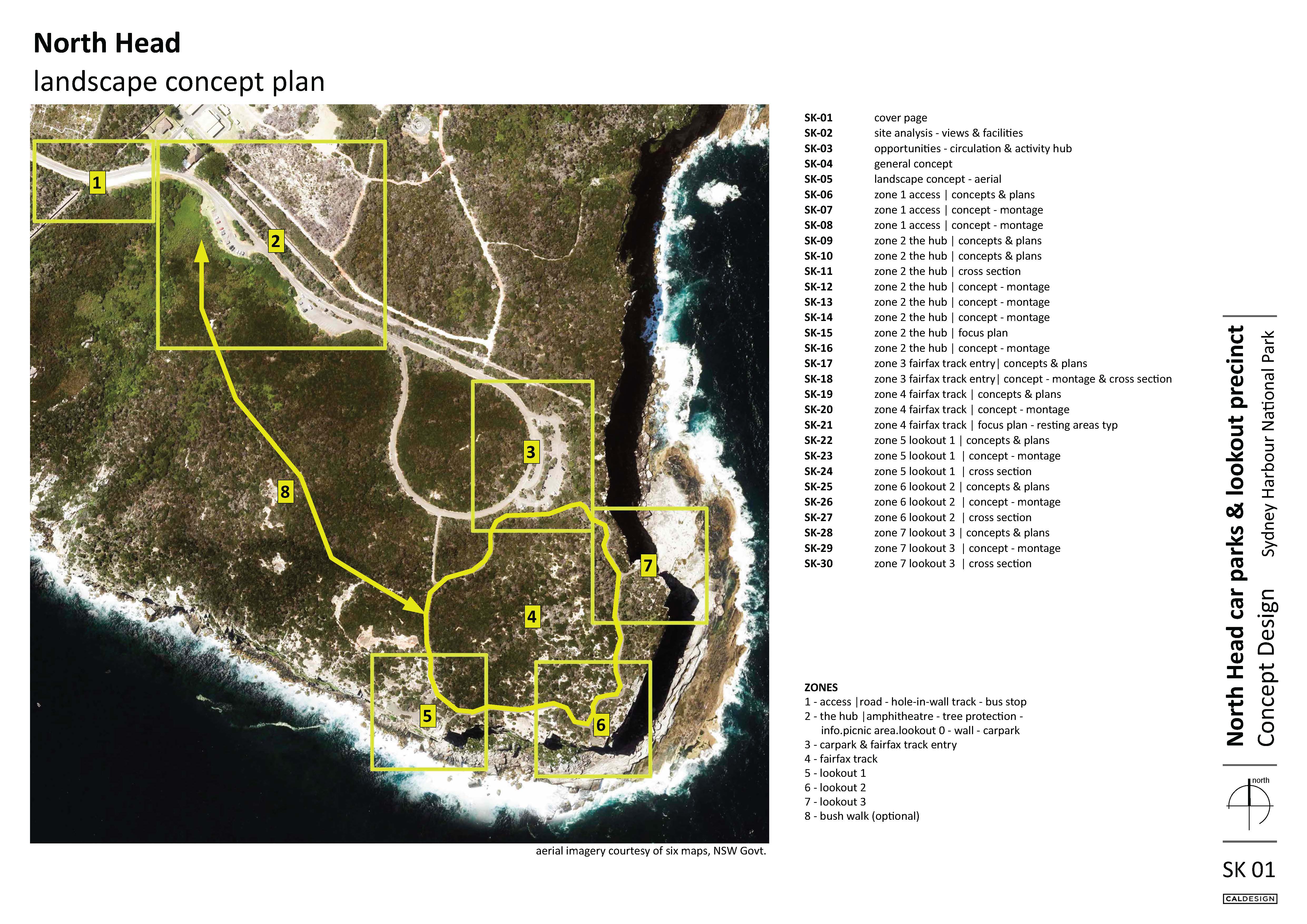 North Head Concept Master Plan Manly Landscape architecture | CALDesign