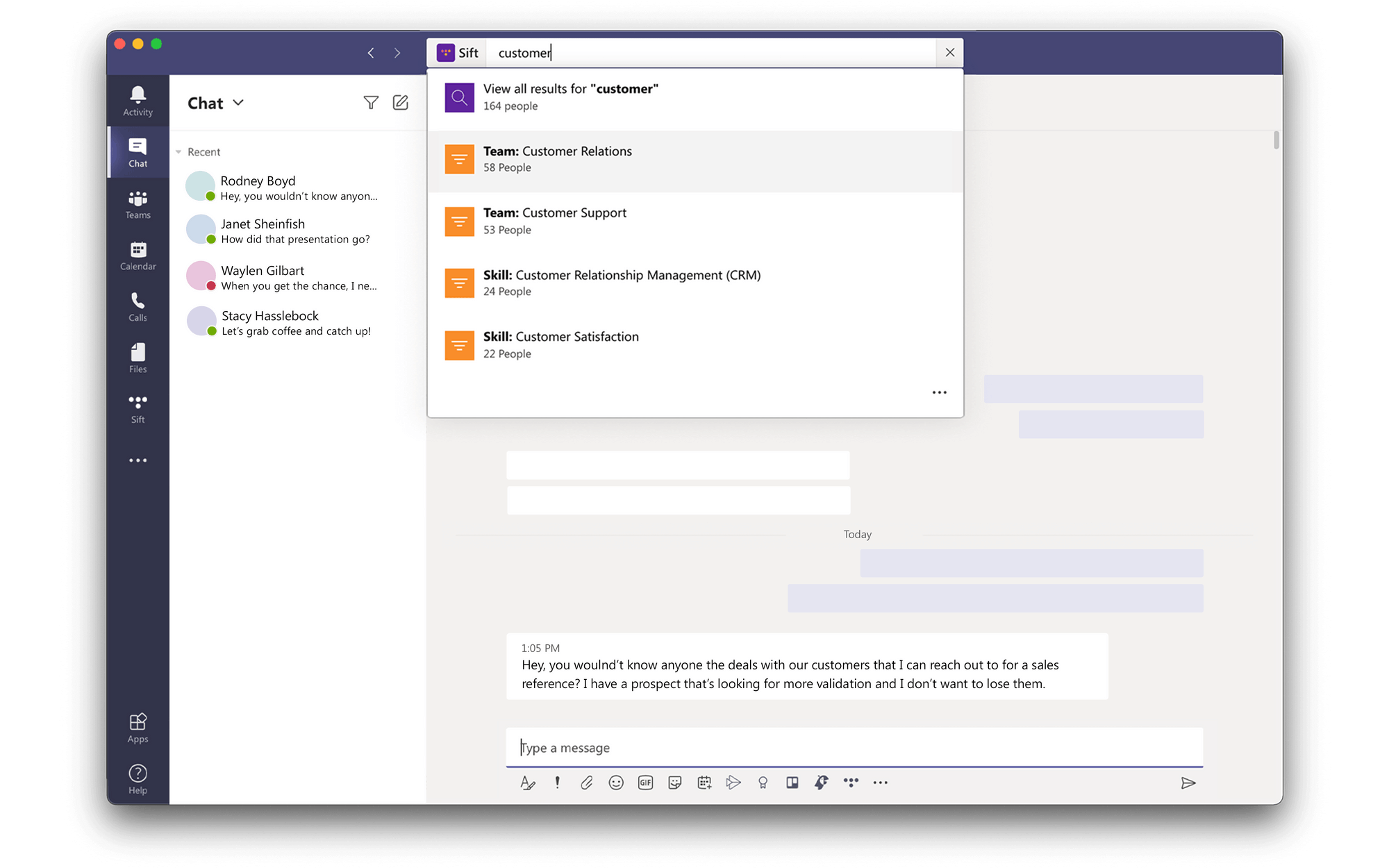 Sift | Enhanced Microsoft Teams Org Chart and Employee Directory