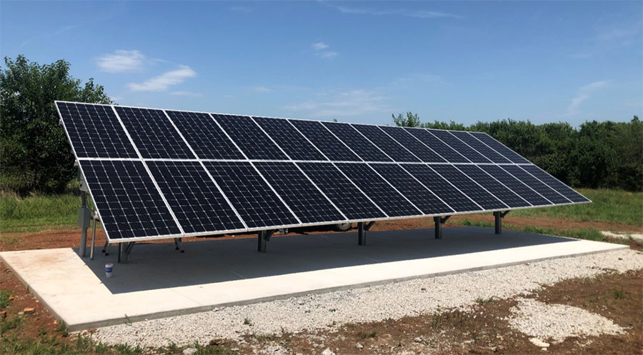 Ground Mount Solar Installations Aesthetics