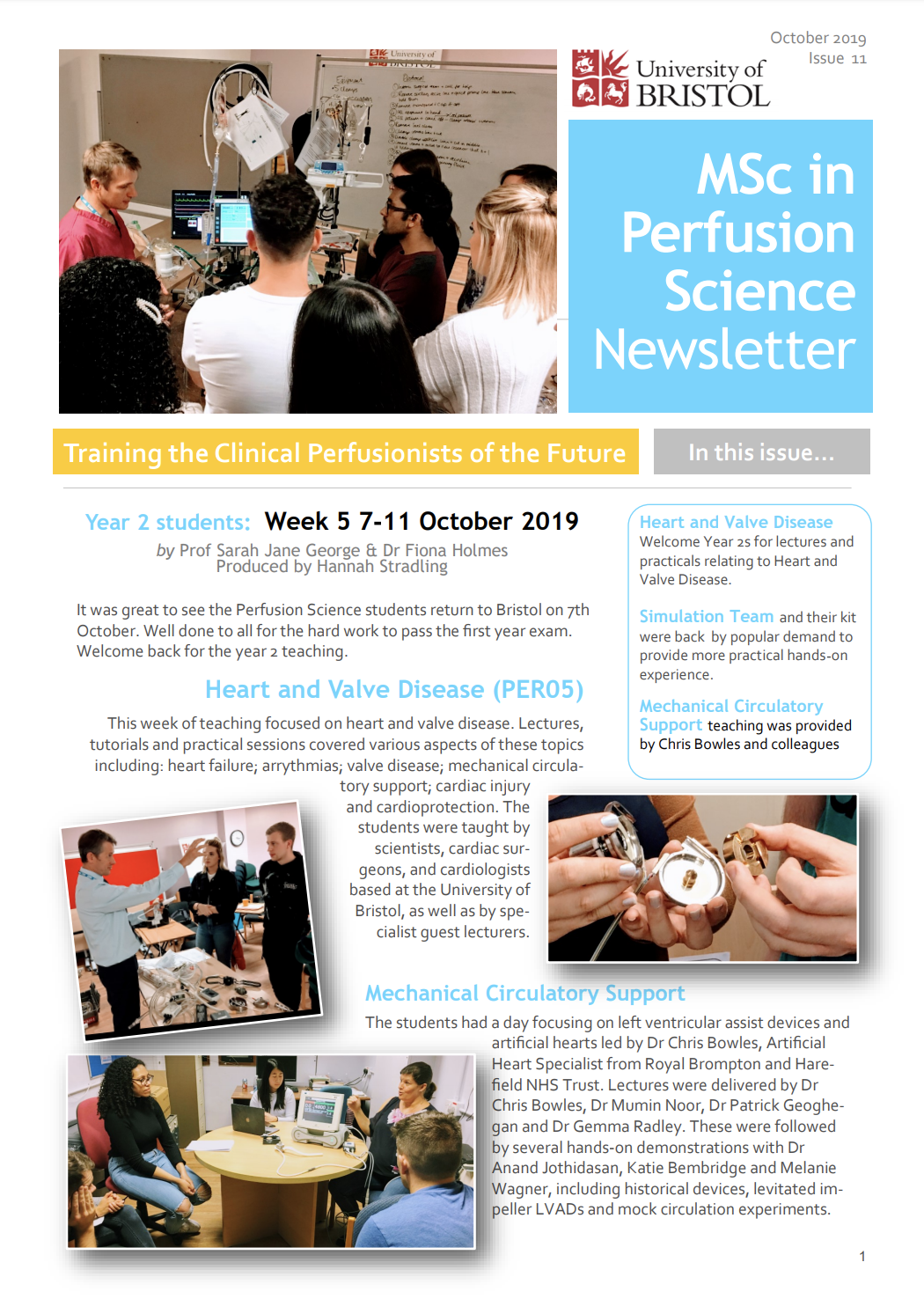 MSc Perfusion Science | SCPS