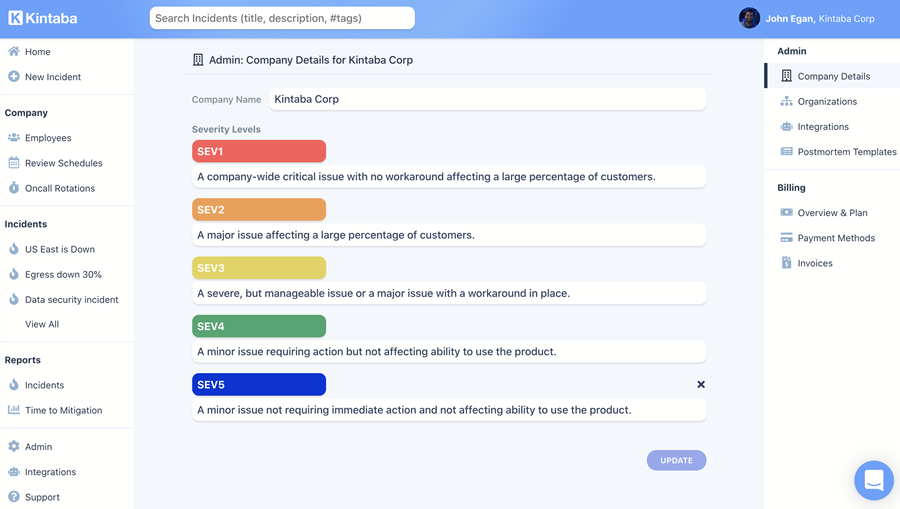 Customizing Severity Levels in Kintaba | Kintaba Blog