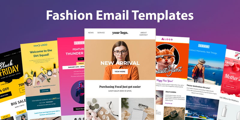 Free Email Templates for Fashion | Unlayer