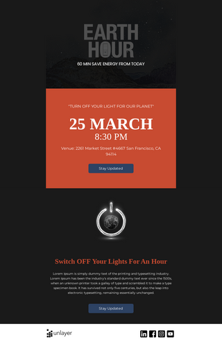 Free Email Templates for Earth Day | Unlayer