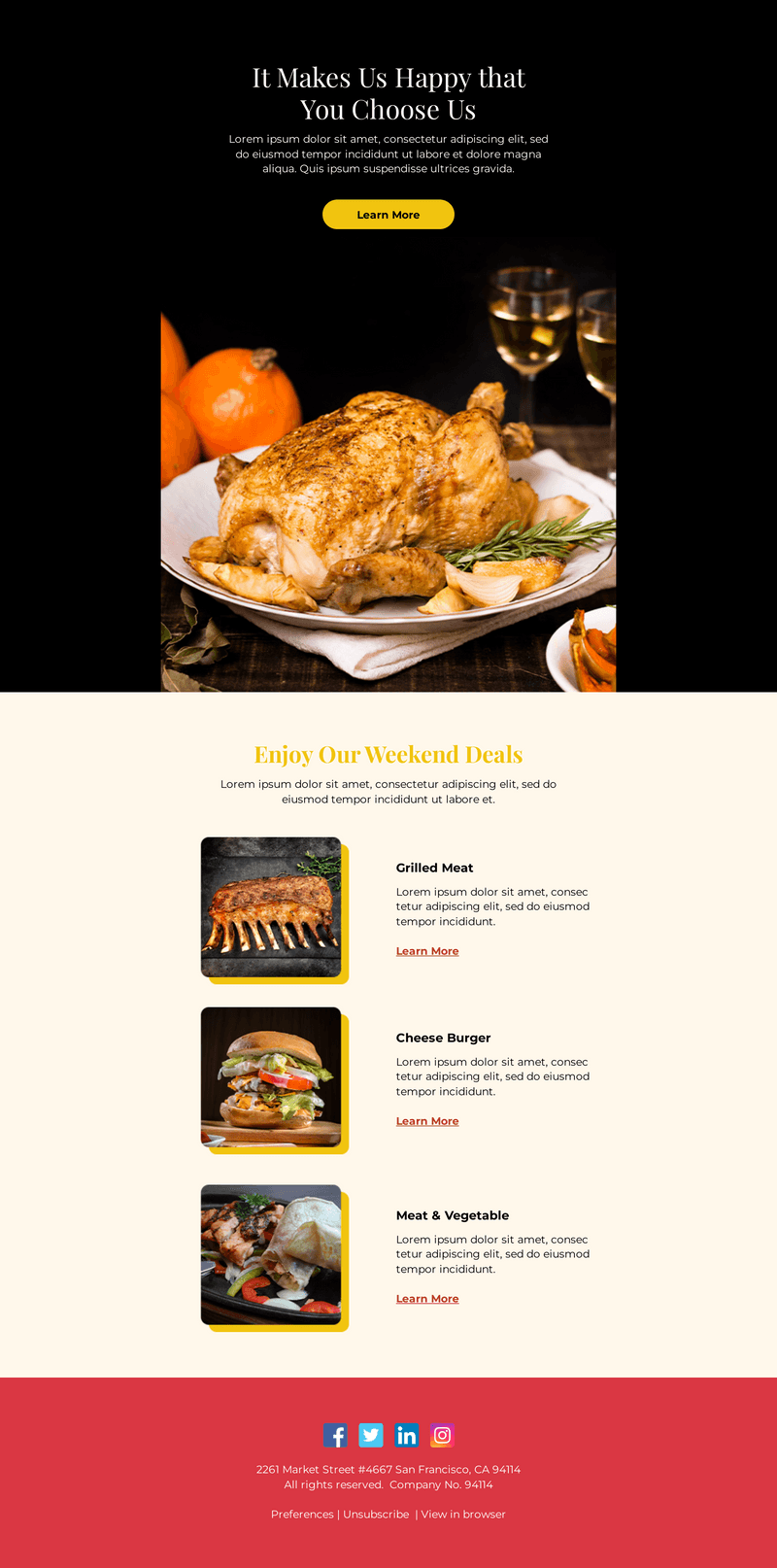 Free Customer Appreciation Email Templates | Unlayer