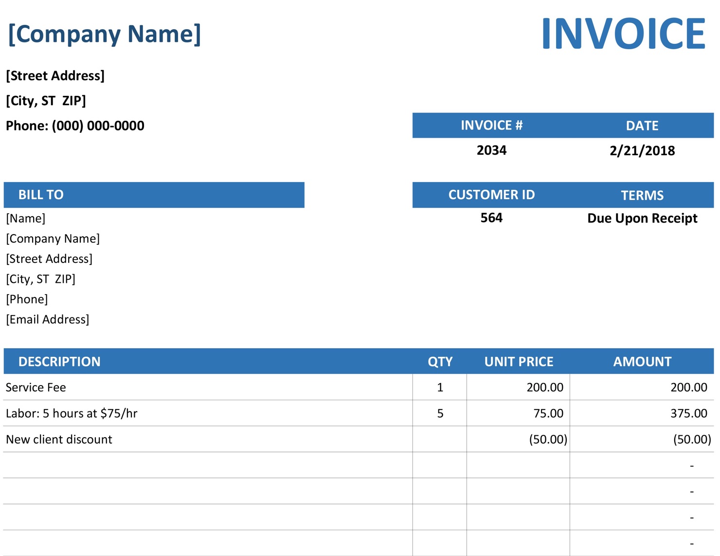 How To Create A Proper Invoice For Your Business Buzzy Moment