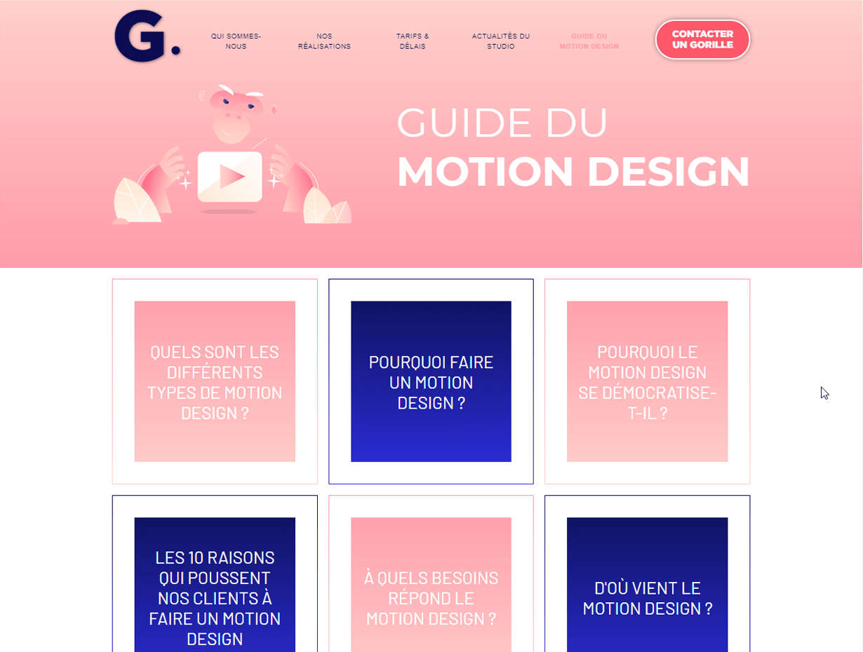Guide du Motion Design - Le guide du Motion design qui répond à vos questions