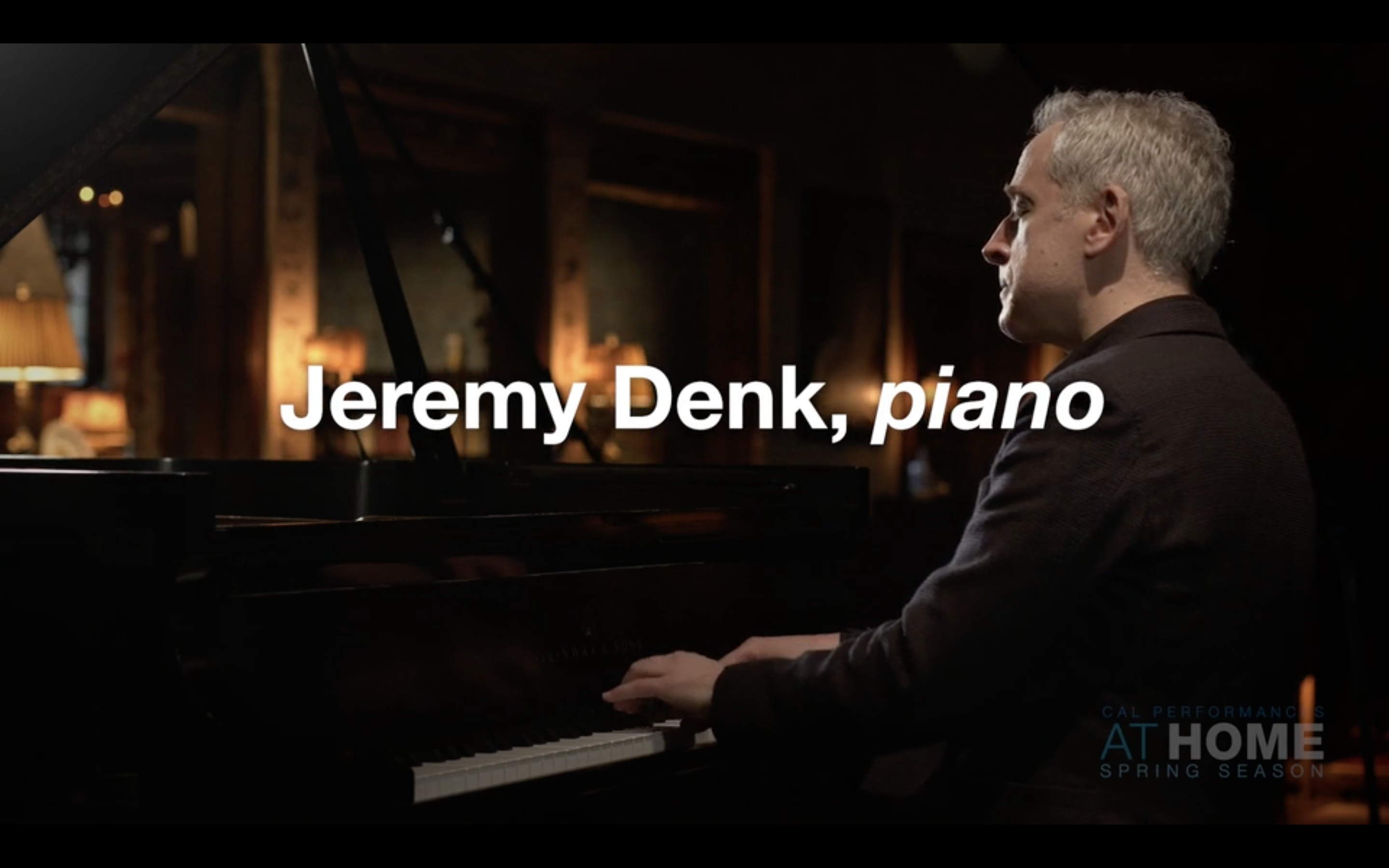 Jeremy Releases New Well-Tempered Clavier Concert Film with Cal ...