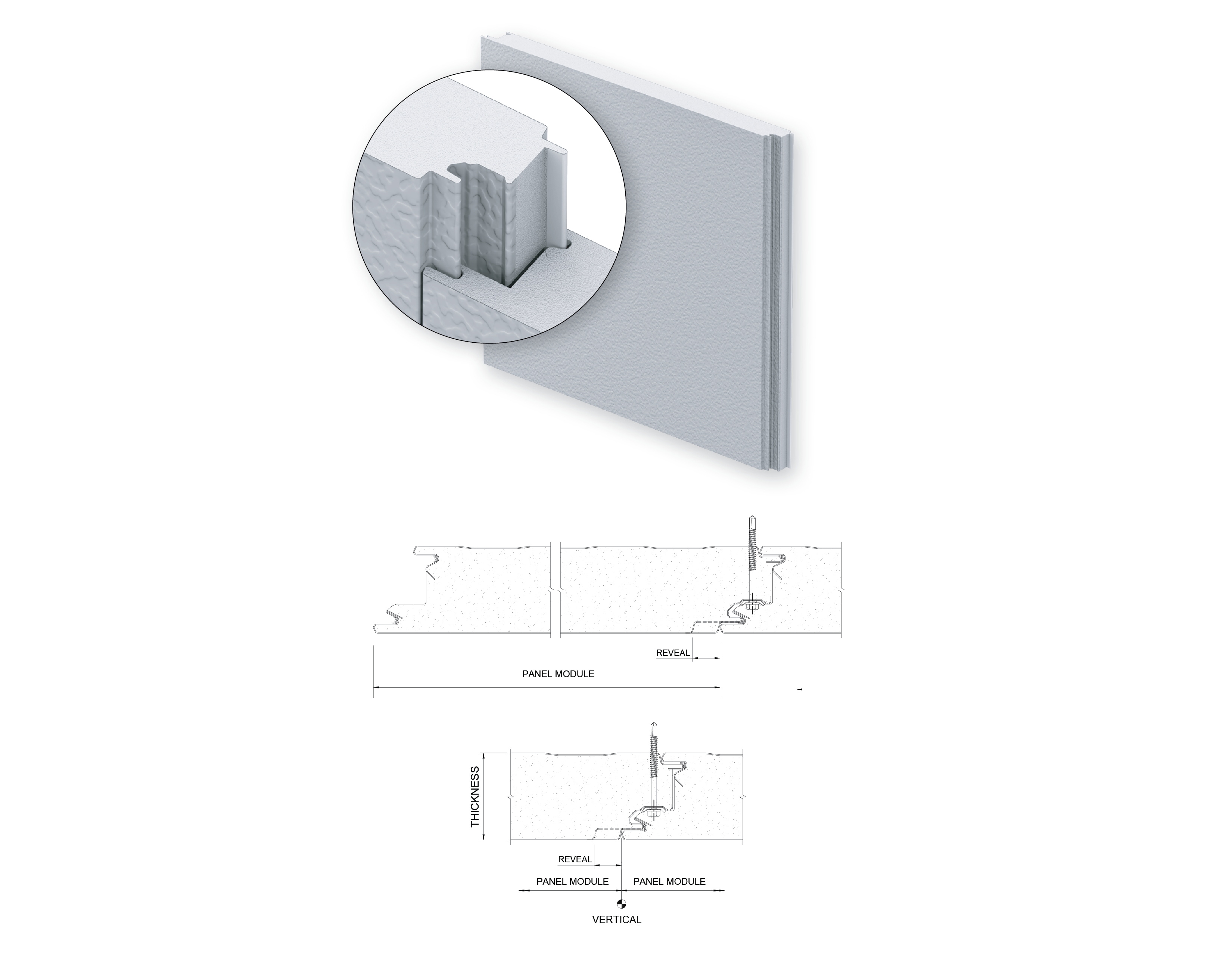 Centria TotalClad - Standard Heavy Embossed