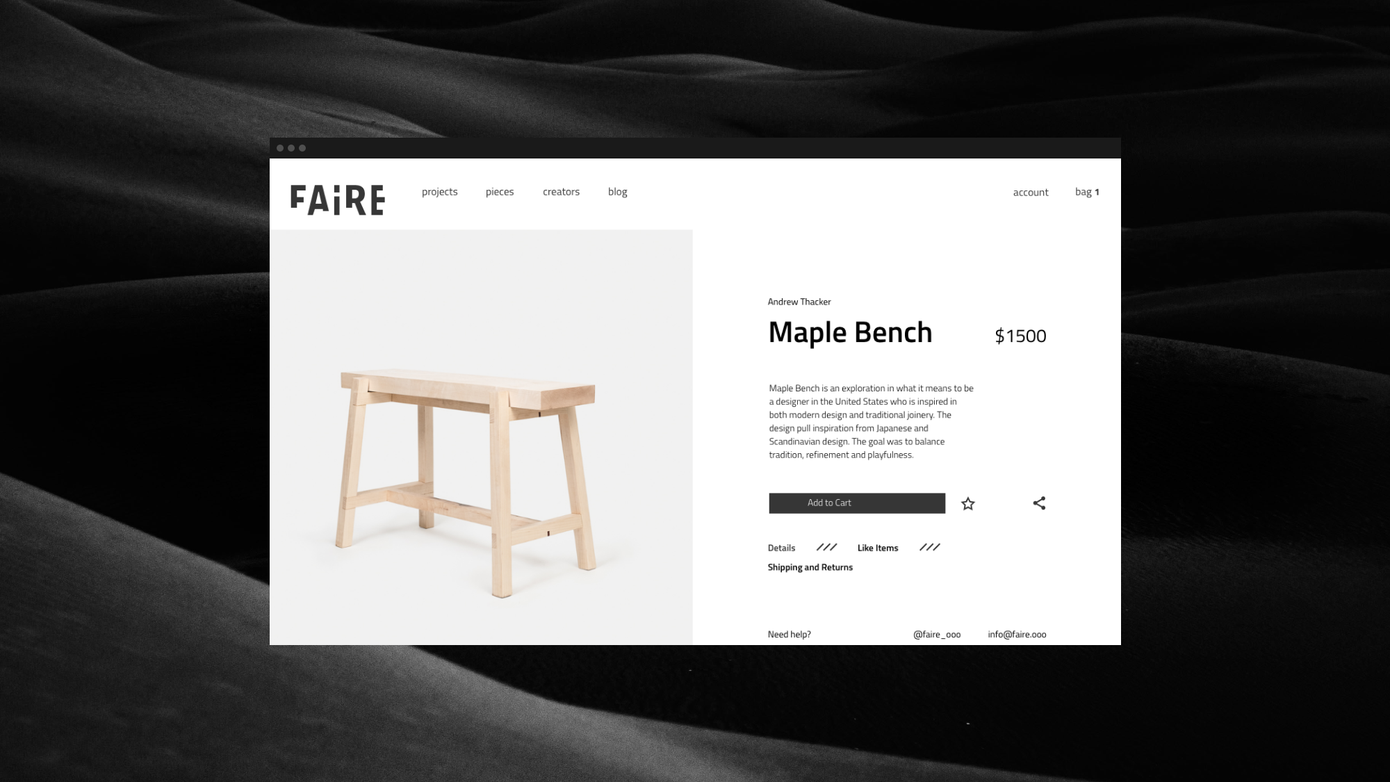 Projects | Select Work by Jonathan Horst