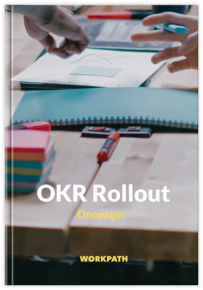 The OKR Rollout Onepager