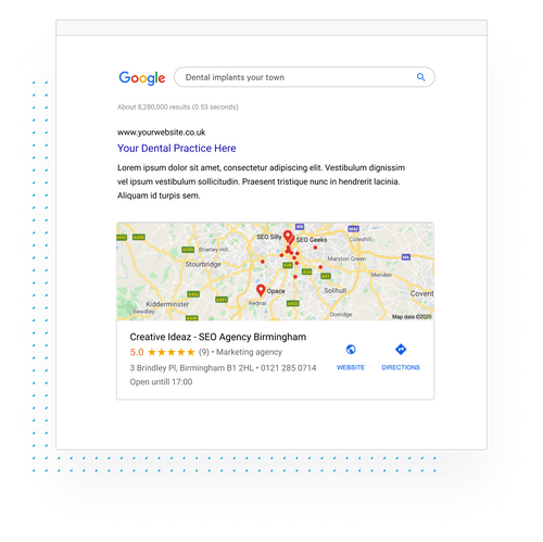 Dental SEO - The Experts in Dental Marketing | Creative Ideaz