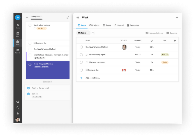TimeHero's Work Planning & Project Management Features